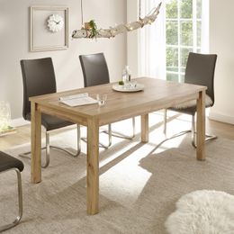 Esstisch OTTO HOME, B:158cm H:76cm T:88cm, braun, Wohnzimmer, Tische, "Westminster, Tisch im Landhausstil, Wohnzimmertisch, K&uuml;chentisch", Holzbeine,
