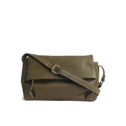 MARGELISCH Damen Umh&auml;ngetasche "Neffel 1", gr&uuml;n, Leder, Taschen, aus LWG zertifiziertem Leder