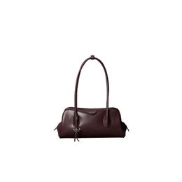 Calvin Klein Damen Schultertasche "EMBLEM TRIO SHOULDER BAG", braun, Lederimitat, Taschen, Mini Bag, Henkeltasche in modischer Form mit