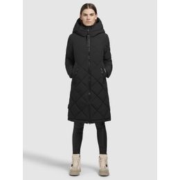 Khujo Damen Steppmantel "ANTE", grau, Gr. S, unifarben, 100% Polyester, M&auml;ntel