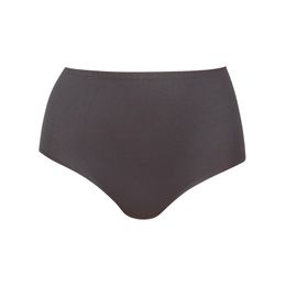 Anita Damen High-Waist-Slip "High Waist Essentials", Gr. LXL, grau, Stoff, Obermaterial: 80% Polyamid PA. 20% Elasthan EL., Unterhosen