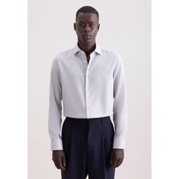 Seidensticker Herren Businesshemd "Schwarze Rose", wei&szlig;, Gr. 40, Strukturmuster, 100% Baumwolle, Hemden, Slim 1/1 Kentkragen Struktur