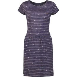 alife and kickin ALIFE & KICKIN Damen Sommerkleid, blau, Gr. XS, 60% Baumwolle, 40% Polyester, Kleider