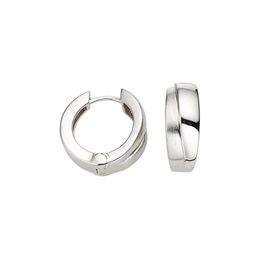 Firetti Damen Paar Creolen "Schmuck Geschenk Silber 925 Ohrschmuck Ohrringe", 16,5mm, Silber 925 (Sterlingsilber), silber, Silber 925