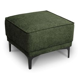 Hocker OTTO HOME, B:56cm H:45cm T:58cm, gr&uuml;n, 100% Polyester, Wohnzimmer, Hocker, "Oland Boucl&eacute; Polsterhocker", passend zur Serie OLAND