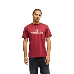 Quiksilver Herren T-Shirt "Ev Vista", rot, Gr. XL, Obermaterial: 70% Baumwolle, 30% Baumwolle., Shirts