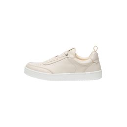 N91 Damen Sneaker "Court W AB Damensneaker", Gr. 37, beige, Leder, Schuhe, Turnschuh Leder handgefertigt, sportlicher Freizeitschuh Damen
