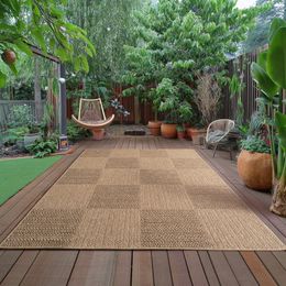 Outdoorteppich, B:160cm H:5mm L:230cm, beige, Ayyildiz Teppiche, Polypropylen, Teppiche, "TIMBER 1405, auch als L&auml;ufer und Rund", L&auml;ufer, Rund, In