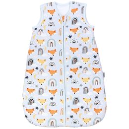 TUPTAM Babyschlafsack "Kugelschlafsack Baby Ganzjahres Schlafsack &Auml;rmellos Wattiert", L: 98cm, orange, Schlafs&auml;cke