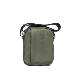 U.S. Polo Assn. Damen Umh&auml;ngetasche "UMPIRE SMALL CROSSBODY Unisex", gr&uuml;n, Polyester, Polyurethan, Taschen, Umh&auml;ngtasche unisex, Crossbody Bag,