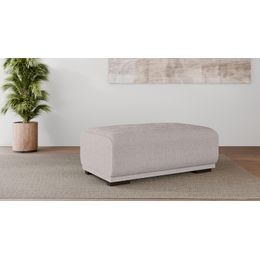 Polsterhocker OTTO HOME, B:122cm H:46cm T:72cm, grau, 100% Polyester, Hocker, "BORNHOLM, gro&szlig;er Hocker passend zur Serie, Ma&szlig;e B/T/H: 122/72/46 cm",