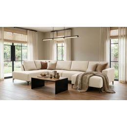 Wohnlandschaft OTTO HOME, B:333cm H:85cm T:198cm, braun, 100% Polyester, Sofas, "Tournon U-Form, XXL Sofa, Breite 333 cm, Webstoff, Chenille",
