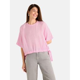 LIEBLINGSST&Uuml;CK LIEBLINGSST&Uuml;CK Damen Klassische Bluse "FleurL", pink, Gr. 38, 87% Viskose, 13% Polyester, Blusen, mit Viskose-Anteil