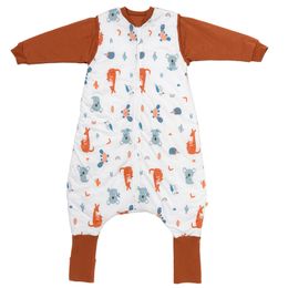 SCHLUMMERSACK Babyschlafsack "Schlafsack mit F&uuml;&szlig;en 3.5 Tog", L: 90cm, blau, Schlafs&auml;cke
