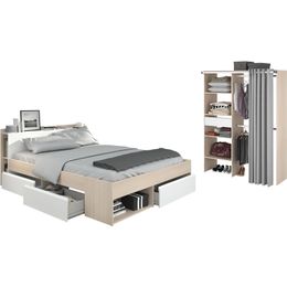 Schlafzimmer-Set Parisot, beige, Schlafzimmerm&ouml;bel-Sets, "Parisot Most 42"