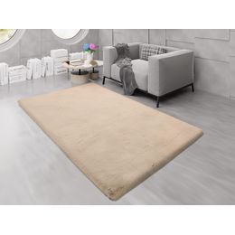 Hochflor-Teppich, B:120cm H:38mm L:180cm, grau, OCI DIE TEPPICHMARKE, Polyester, Teppiche, "ALISSA, Fell Haptik", Kuschelig softer weicher Flor,