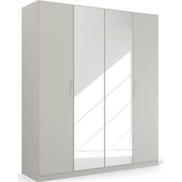 Dreht&uuml;renschrank Rauch, B:181cm H:210cm T:54cm, grau, Holzwerkstoff, Schr&auml;nke, "Kleiderschrank Schrank Garderobe Ankleide PURE BY QUADRA SPIN", in