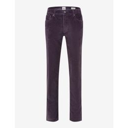 Brax Herren Cordhose Style CADIZ PLUM, dunkles lila, Gr. 42/36