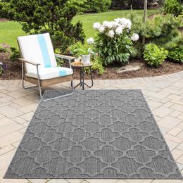 Outdoorteppich, B:200cm H:8mm L:290cm, grau, Ayyildiz Teppiche, Polypropylen, Teppiche, "PATARA 4951, auch als L&auml;ufer erh&auml;ltlich", Pflegeleicht /
