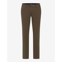 Eurex By Brax Eurex Herren Flatfronthose Style JIM OLIVE Gr&uuml;n Oliv, gr&uuml;n - oliv, Gr. 33U