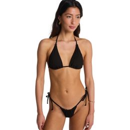 Billabong Damen Triangel-Bikini-Top "Summer High Multi Tri", schwarz, Gr. L, Obermaterial: 69% Polyester, 23% Polyester, 8% Elasthan.,