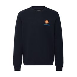 Blend Herren Longpullover "Sweater BHKonsta", schwarz, Gr. M, Obermaterial: 55% Polyester PES. 45% Baumwolle CO., Pullover