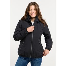 Ragwear Damen Outdoorjacke "DIZZIE WARM", schwarz, Gr. XS, unifarben, Web, Obermaterial: 100% Polyester, Jacken, figurumspielende Passform,