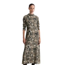 Marc O'Polo MARC O'POLO Damen Druckkleid "aus Premium Viskose-Stretch", gr&uuml;n, Gr. 36, bedruckt, Obermaterial: 97% Viskose, 3% Elasthan, Kleider