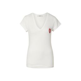 Replay Damen T-Shirt "Replay T-Shirts FP", wei&szlig;, Gr. M, unifarben, 95% Baumwolle, 5% Elasthan, Shirts