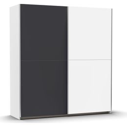 Schwebet&uuml;renschrank Rauch, B:175cm H:191cm T:59cm, wei&szlig;, Holzwerkstoff, Schr&auml;nke, "Kleiderschrank Schrank Garderobe W&auml;scheschrank SATURN", zeitlose