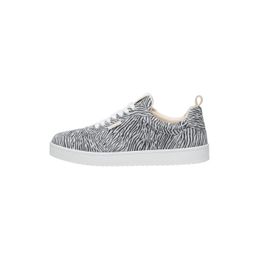 N91 Damen Sneaker "Court W AA Damensneaker", Gr. 36, schwarz-wei&szlig;, Leder, Schuhe, Turnschuh Leder handgefertigt, sportlicher Freizeitschuh Damen