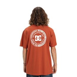 DC Shoes Herren T-Shirt "DC Corpo Fb"picante, Gr. XS, Obermaterial: 75% Baumwolle, 25% Baumwolle., Shirts