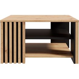 Couchtisch FORTE, B:80cm H:45cm T:80cm, schwarz, Wohnzimmer, Tische, "Cardigan"
