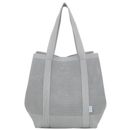 Damen Shopper "Meshy Shopper", Fritzi aus Preussen, grau, 100% Polyester, unifarben, Taschen, mit fritzi-Logo
