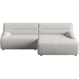Sit & More Ecksofa SIT & MORE, B:260cm H:80cm T:162cm, wei&szlig;, 100% Polyester, Wohnzimmer, Sofas, "Scrabble", Modernes Design in verschiedenen Stoffarten