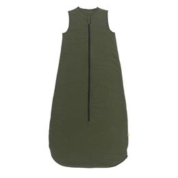 SCHLUMMERSACK Babyschlafsack "Schlafsack ohne F&uuml;&szlig;en 2.5 Tog", L: 80cm, gr&uuml;n, Schlafs&auml;cke