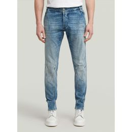 G-Star Raw G-STAR Herren Regular-fit-Jeans "Kitoh Slim Jeans", blau, Gr. 35, Obermaterial: 98% Baumwolle, 2% Elasthan, Jeans