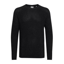 !Solid SOLID Herren Strickfleece-Pullover "Strickpullover SDKotchap", schwarz, Gr. XXL, Obermaterial: 100% Baumwolle CO recyc.., Pullover
