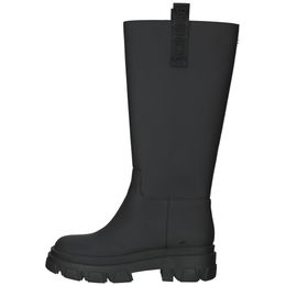 Steve Madden Damen Stiefel "Steve Madden Stiefel Lederimitat", Gr. 41, schwarz, Lederimitat, Schuhe
