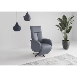 Sit & More TV-Sessel SIT & MORE, B:75cm H:112cm T:82cm, grau, Sessel, "Zora", wahlweise mit Aufstehhilfe, 2 Motoren und Akku