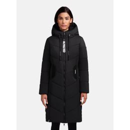 Khujo Damen Wintermantel "Aribay4 Light-YM", schwarz, Gr. XL, Obermaterial: 100% Polyester. Innenfutter: 100% Polyester. Wattierung: 100% Polyester,