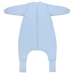 SCHLUMMERSACK Babyschlafsack "Schlafsack mit F&uuml;&szlig;en 2.5 Tog", L: 90cm, blau, Schlafs&auml;cke
