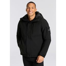 CMP Herren Winterjacke, schwarz, Gr. 54, Obermaterial: 100% Polyester. Futter: 100% Polyester. Wattierung: 100% Polyester, Jacken, mit gef&uuml;tterter