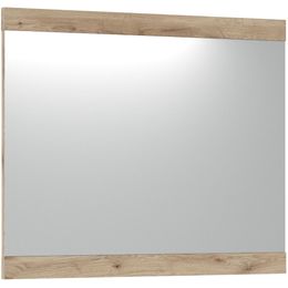 LIVING CHARM Garderobenspiegel "SUMGL1", B/H/T: 86cm x 72cm x 2,2cm, braun, Spiegel, Breite ca.86 cm