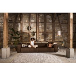 4-Sitzer W.Schillig, B:300cm H:66cm T:104cm, braun, Longlife Xtra-Leder Z69: Das feinnarbige, gedeckte Softleder Z69 besticht durch seine