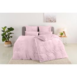 Bettw&auml;sche OTTO HOMErosa, Fleece, Obermaterial: 100% Polyester, Bettw&auml;sche, "Desner3, besonders weich im Griff, Cashmere-Touch", Bettw&auml;sche mit