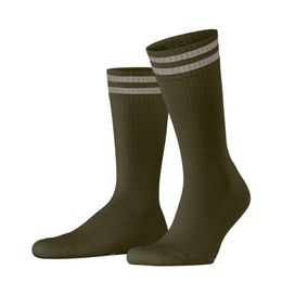 Falke Damen Socken "Dynamic Wool", Gr. 44, gr&uuml;n, Obermaterial: 70% Schurwolle WV. 27% Polyamid PA. 3% Elasthan EL., Socken