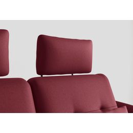 Sit & More Sofa-Kopfst&uuml;tze SIT & MORE, B:50cm H:60cm T:12cm, rot, Holzwerkstoff, Kopfst&uuml;tzen, "G&ouml;teborg", wahlweise als Set (2 St&uuml;ck) erh&auml;ltlich