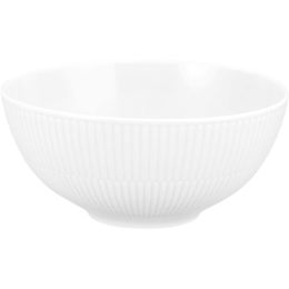 Seltmann Weiden Sch&uuml;ssel "Amina", &Oslash; 21,4cm, wei&szlig;, Sch&uuml;sseln, Schale gro&szlig; mit Relief