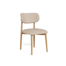 Esszimmerstuhl ACTONA GROUP, B:45,5cm H:79,5cm T:51,5cm, beige, Stoff, St&uuml;hle, "Polsterstuhl", Stuhl, Cona Stoff, Gestell Eiche